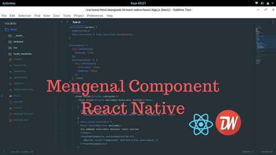 Mengenal Component React Native - Daeng Web Mengenal Component React Native - Daeng Web